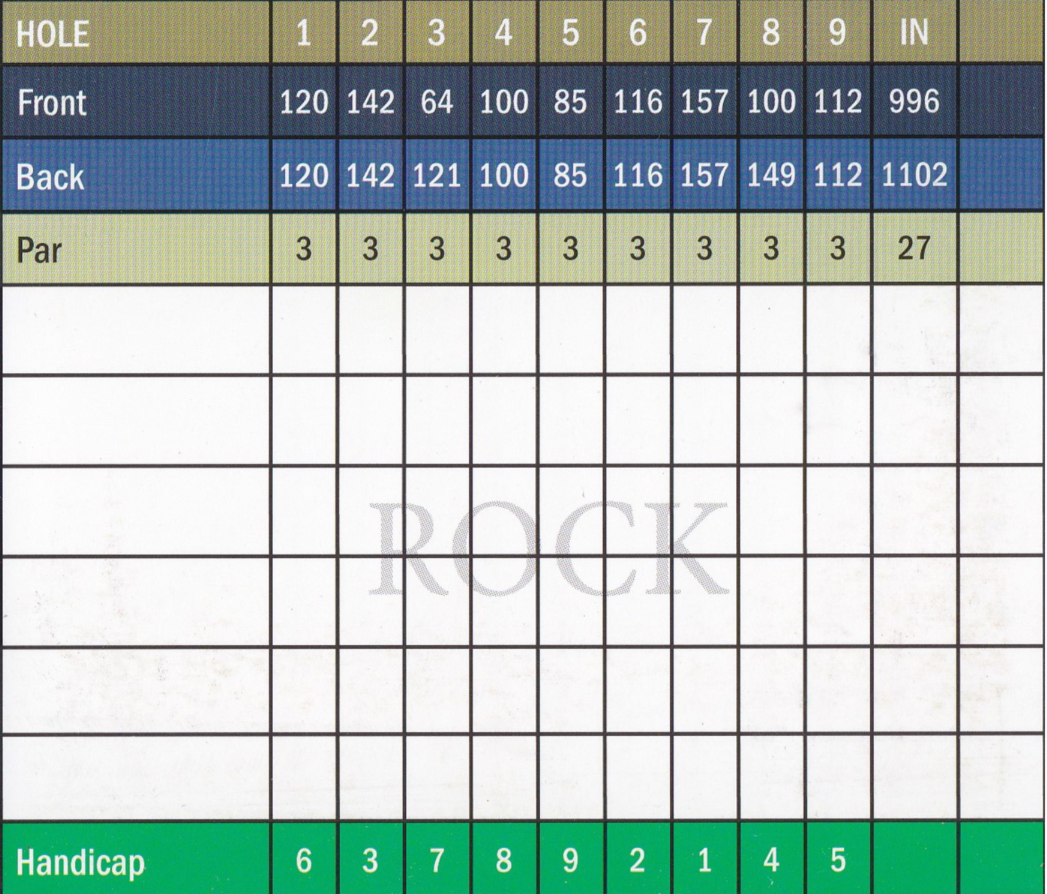 Heart of America Golf Course - The Rock Course
